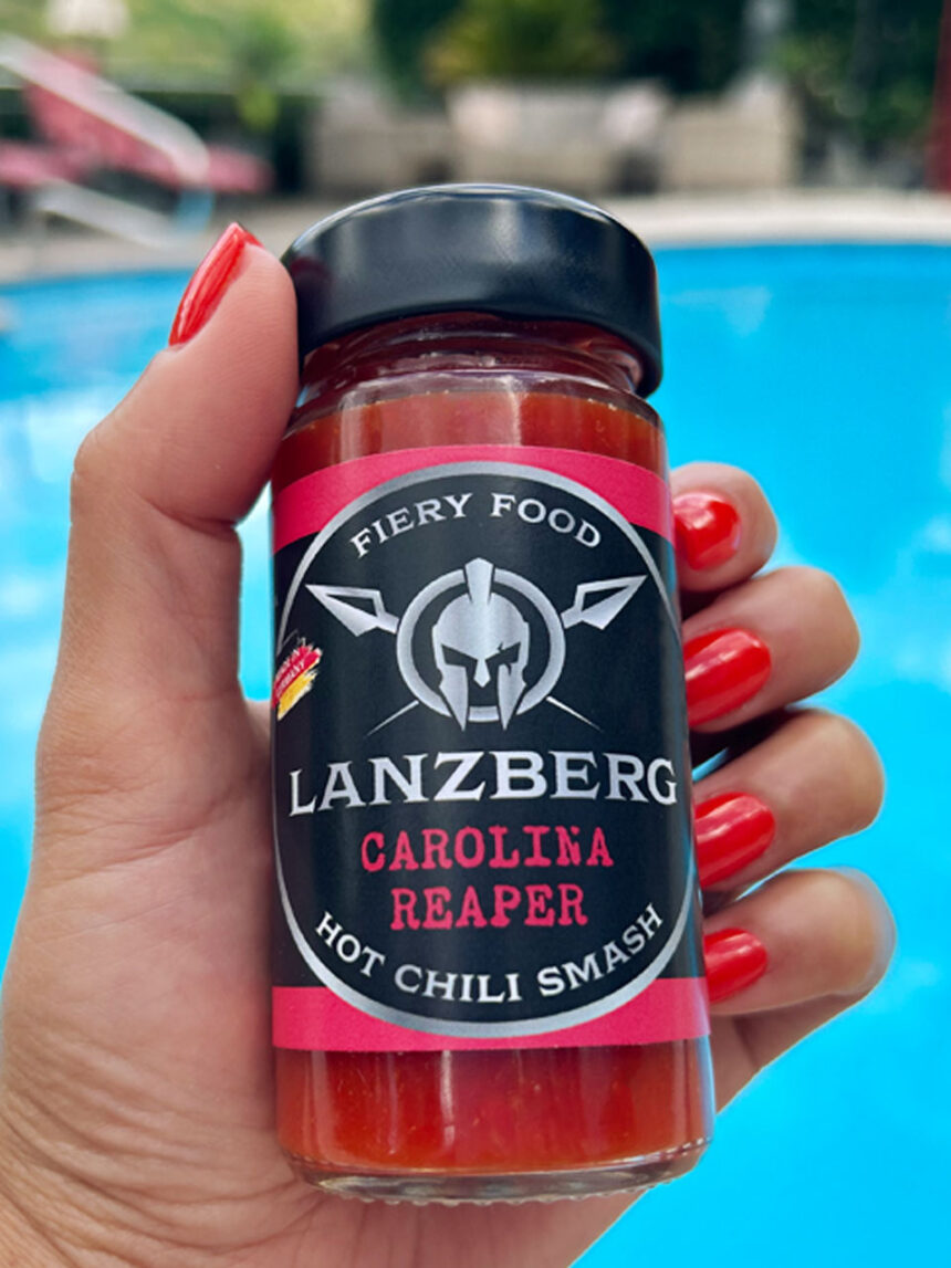 Carolina Reaper - Hot Chili Smash Sauce - Lanzberg Fiery Food